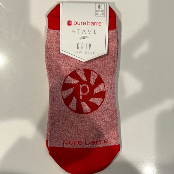 Pure Barre | Accessories | Pure Barre Low Rose Peppermint Grip Socks ...